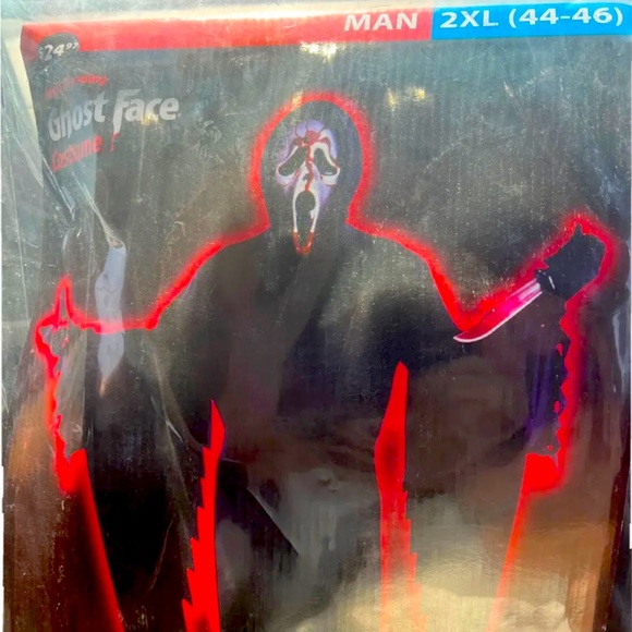 Fun World | Accessories | Bleeding Ghostface Robe Halloween Costume ...